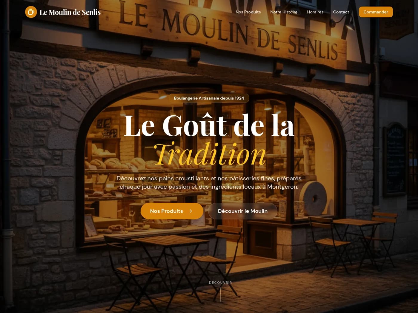 Boulangerie du Coin Site