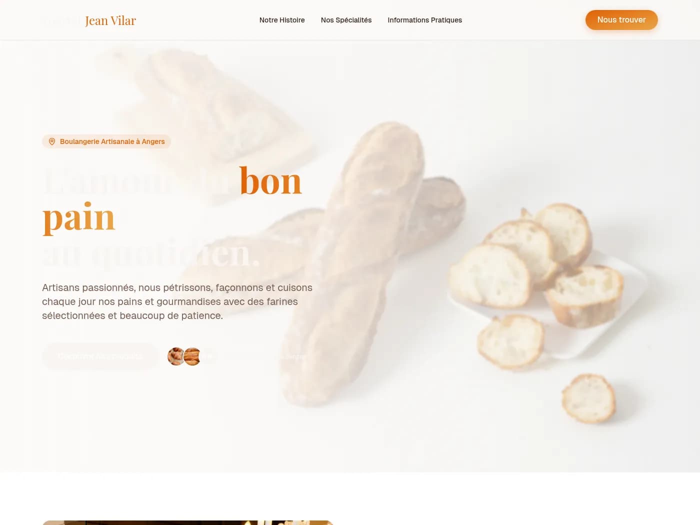 Boulangerie Vitrine Web