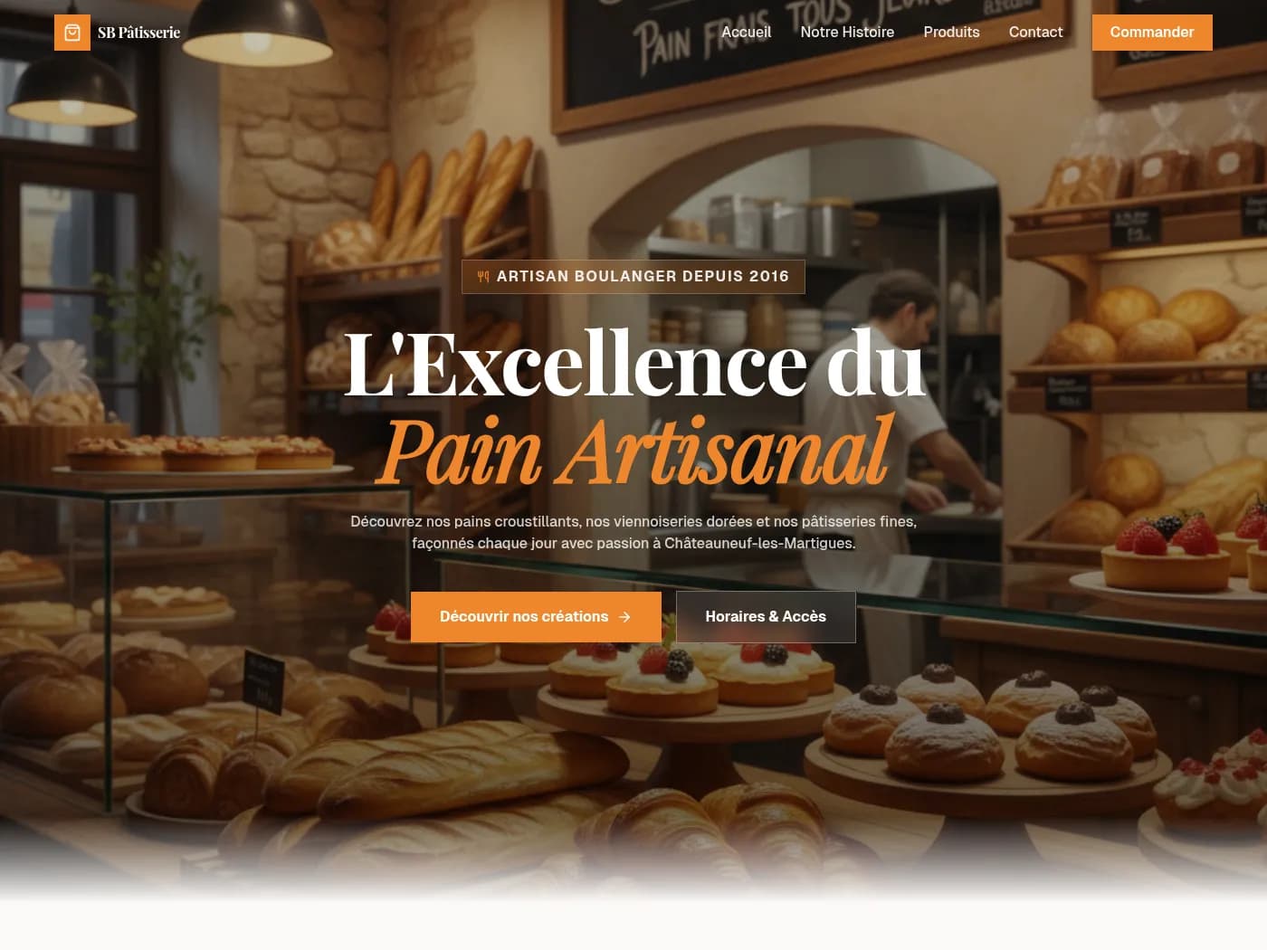 Boulangerie Vitrine Web