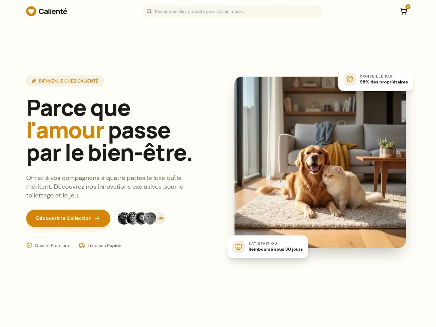 Vitrine E-Shop Stylé