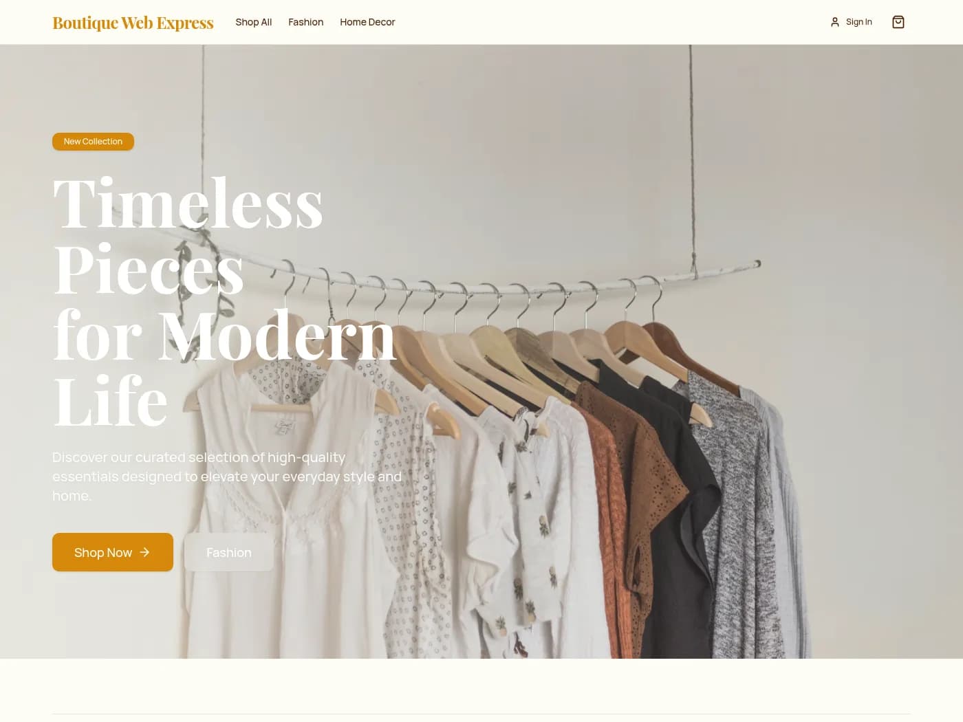 Boutique Web Express