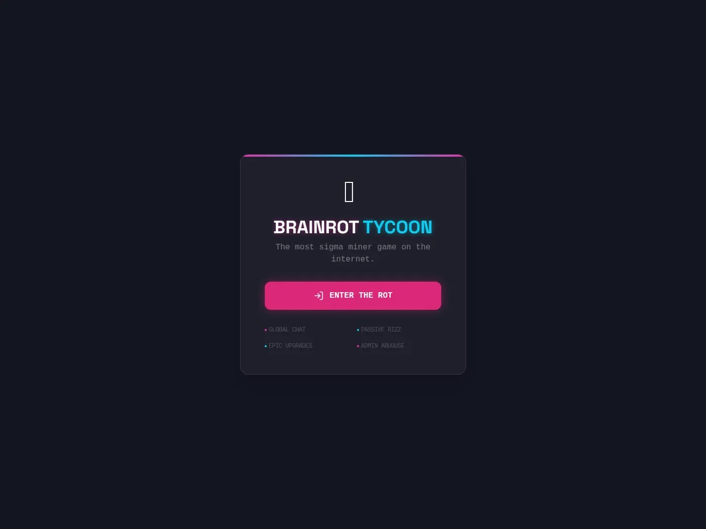 Brainrot Miner Tycoon
