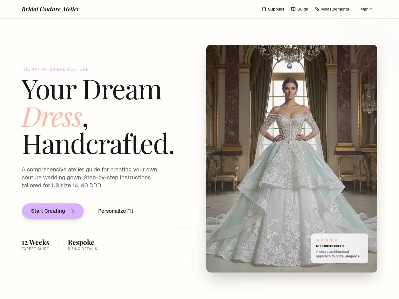 Bridal Atelier Guide