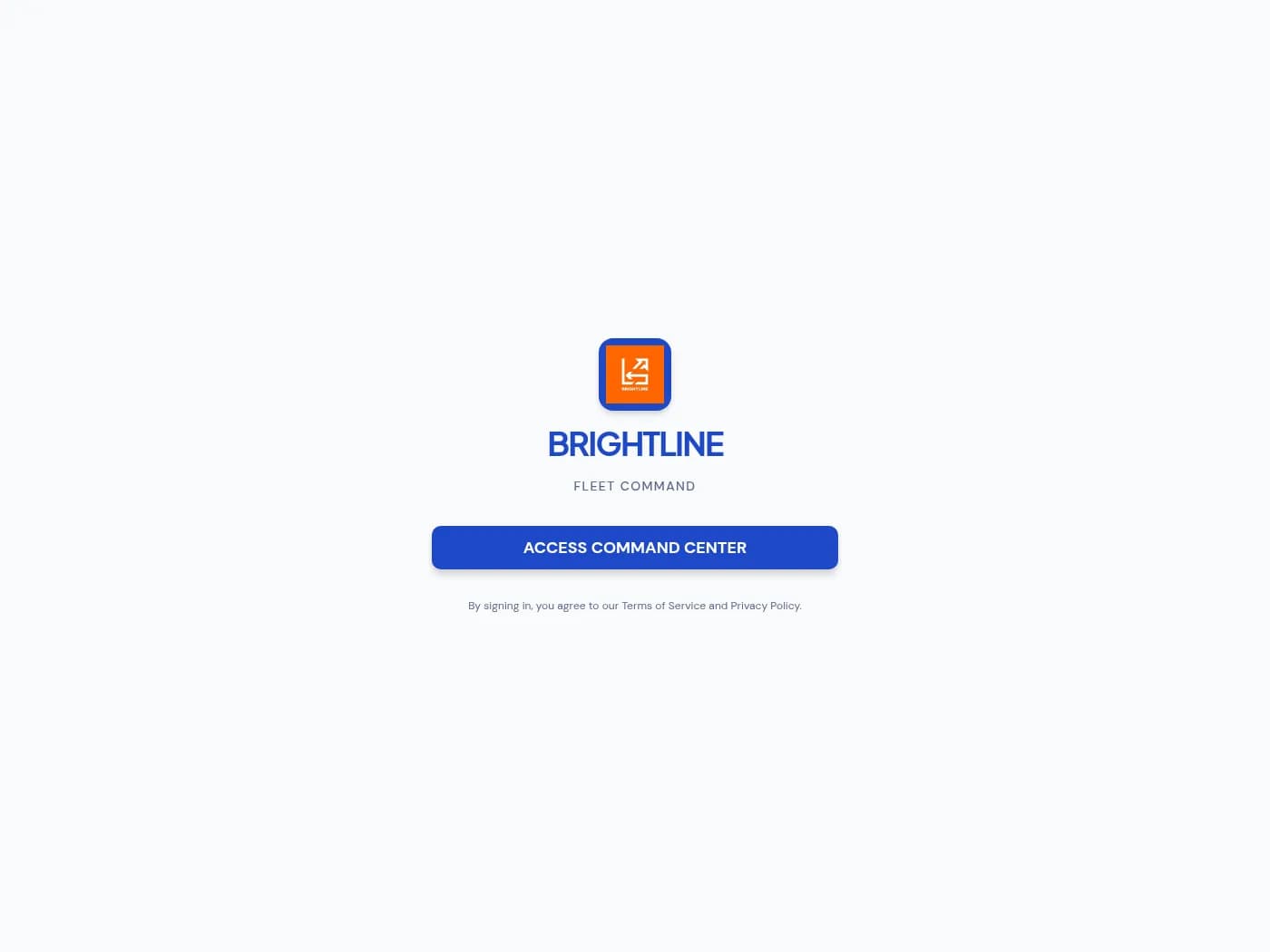 BRIGHTLINE FLEET COMMAND