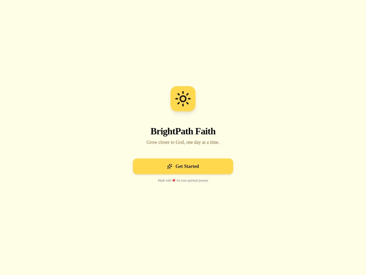 BrightPath Faith