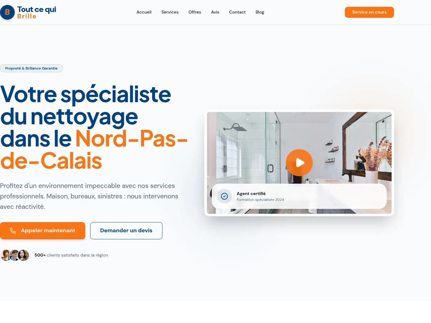 BrilleNet Landing Page