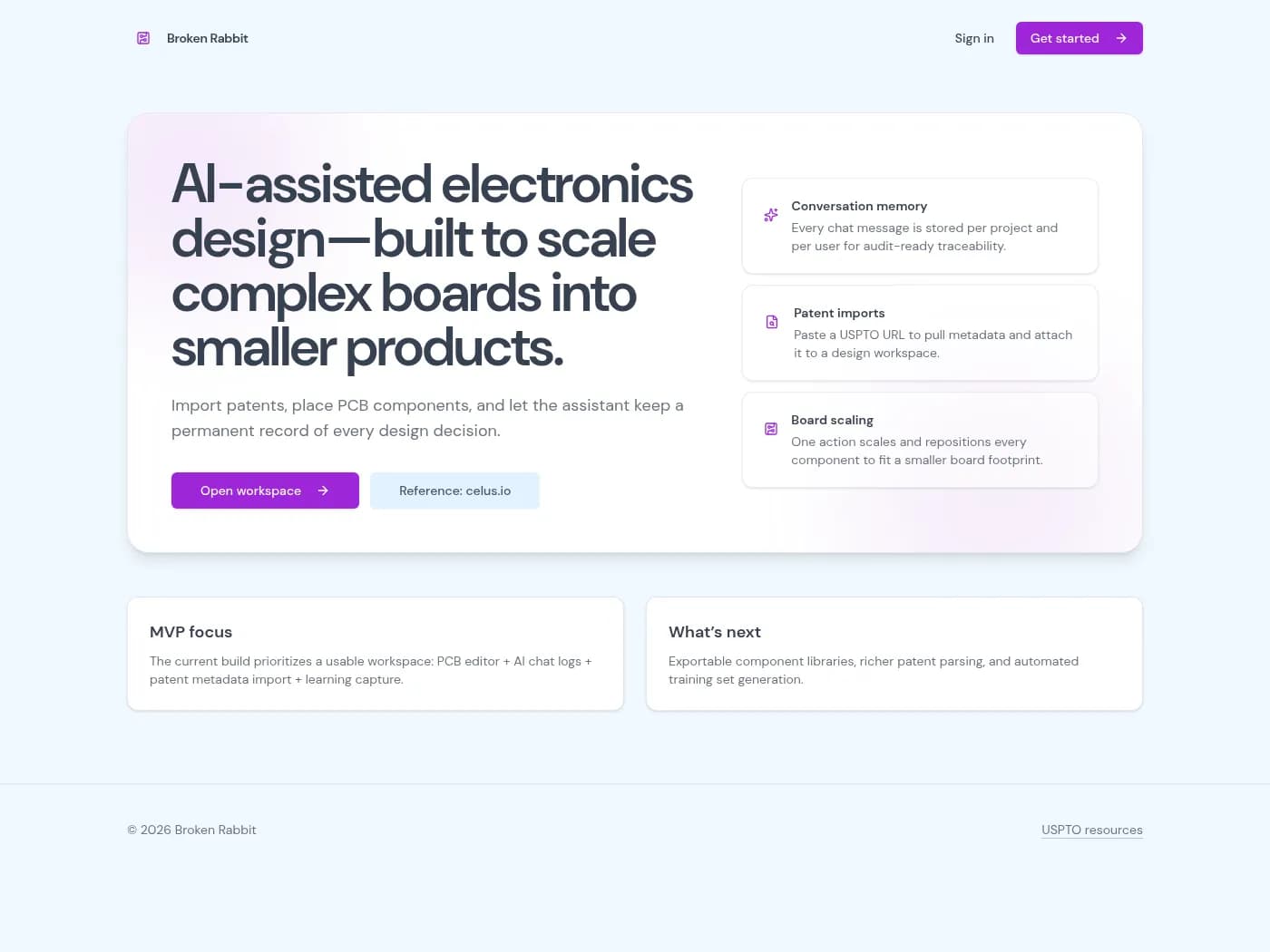 Broken Rabbit AI Builder
