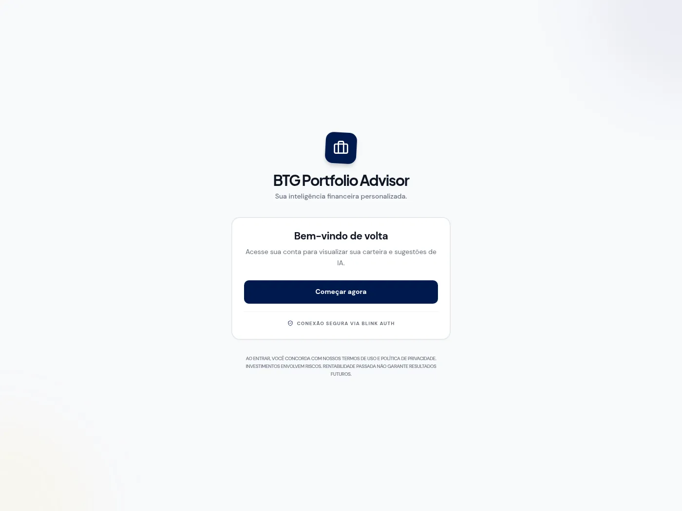 BTG Portfolio Advisor