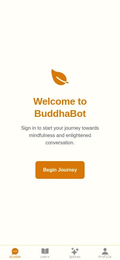 BuddhaBot AI Chat