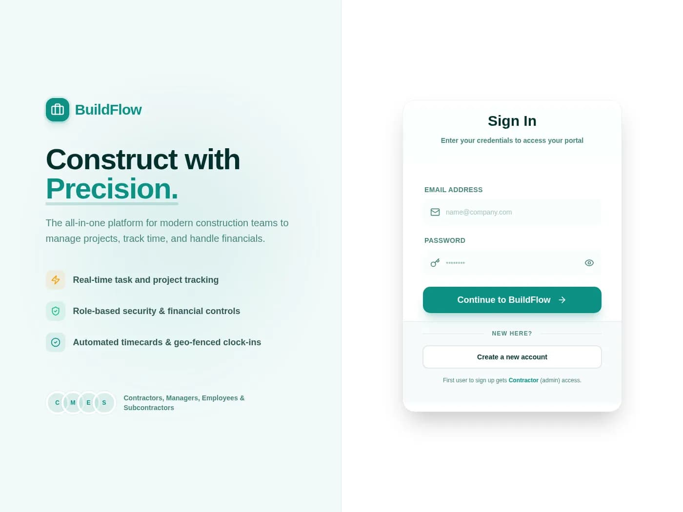 BuildFlow Platform