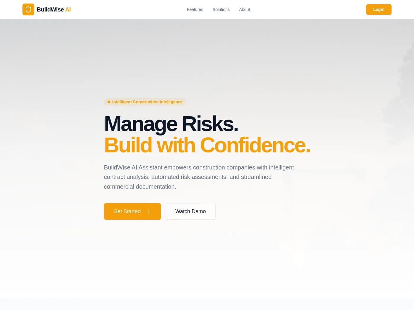 BuildWise AI Assistant