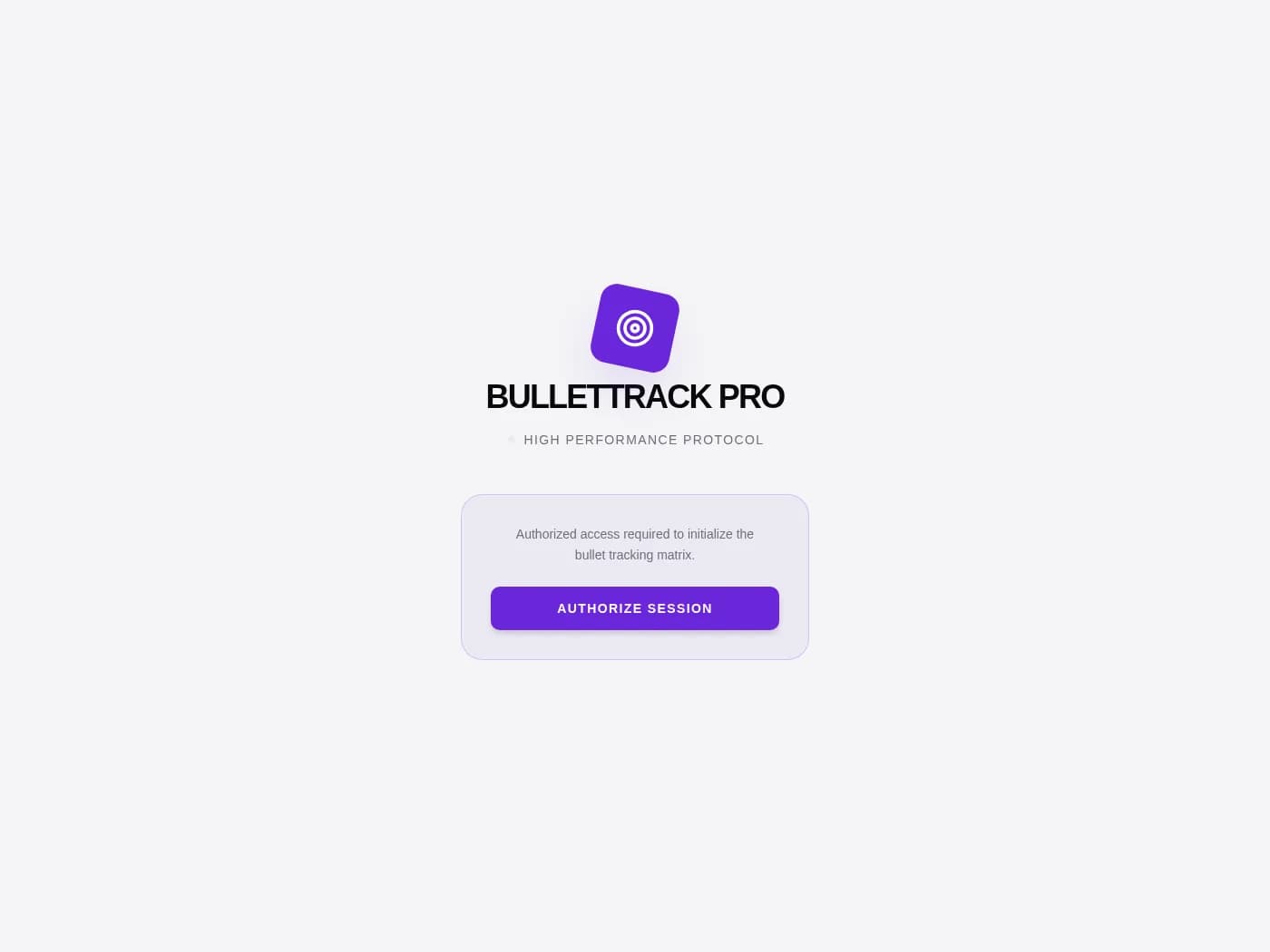 BulletTrack Pro