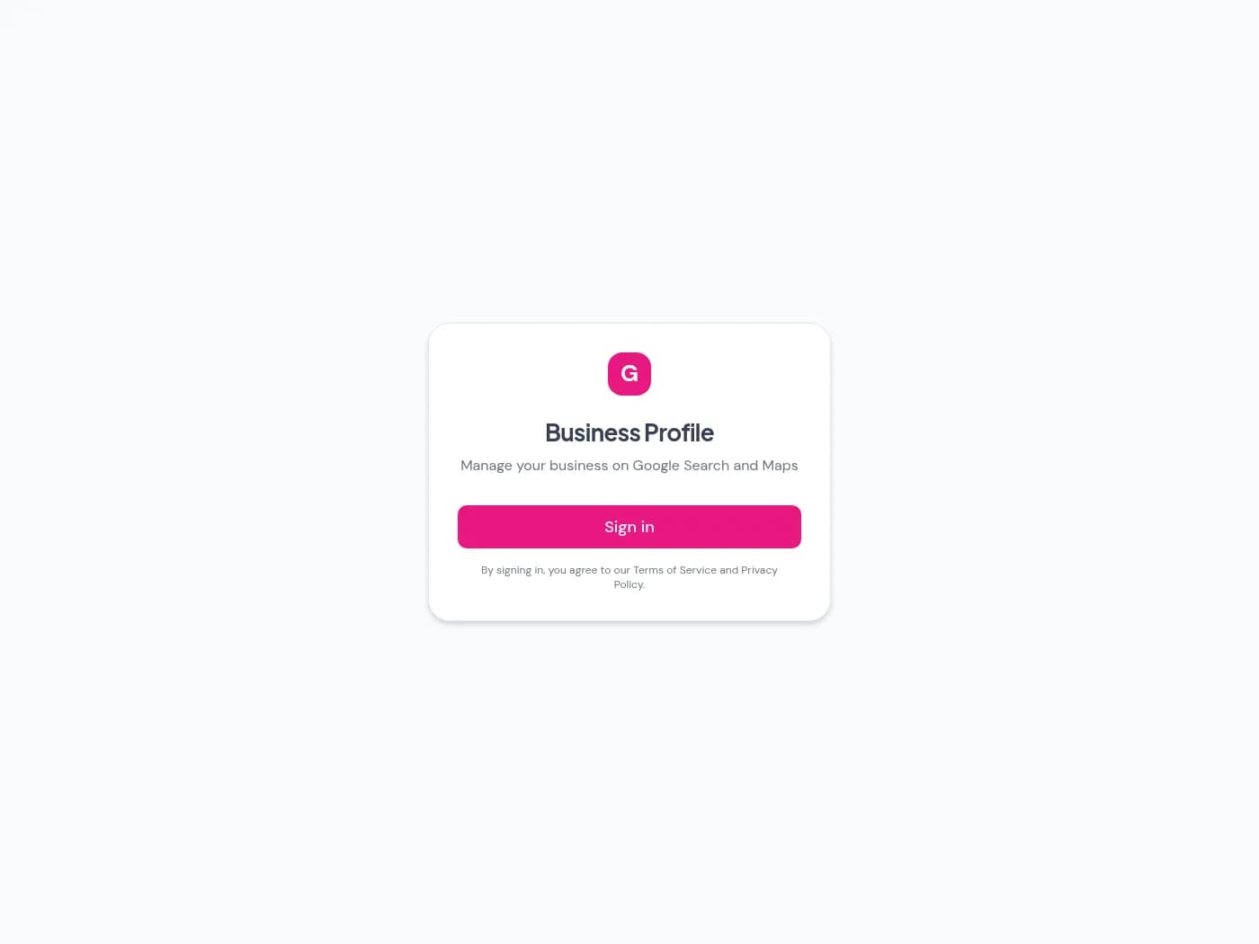 Business Dashboard Clone