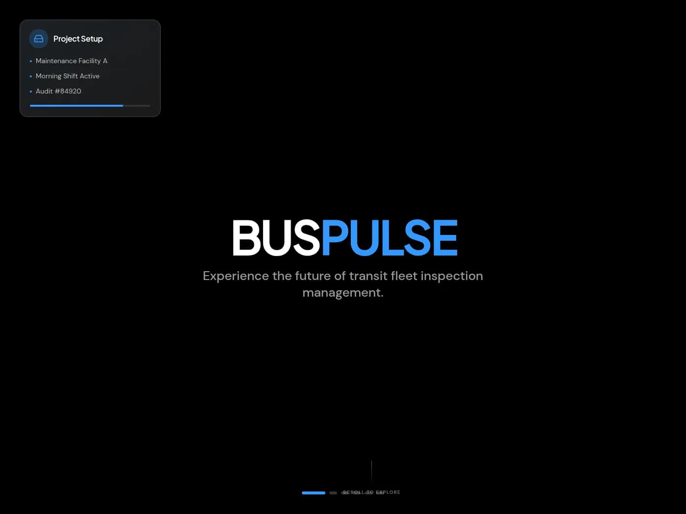 BusPulse Cinematic Demo