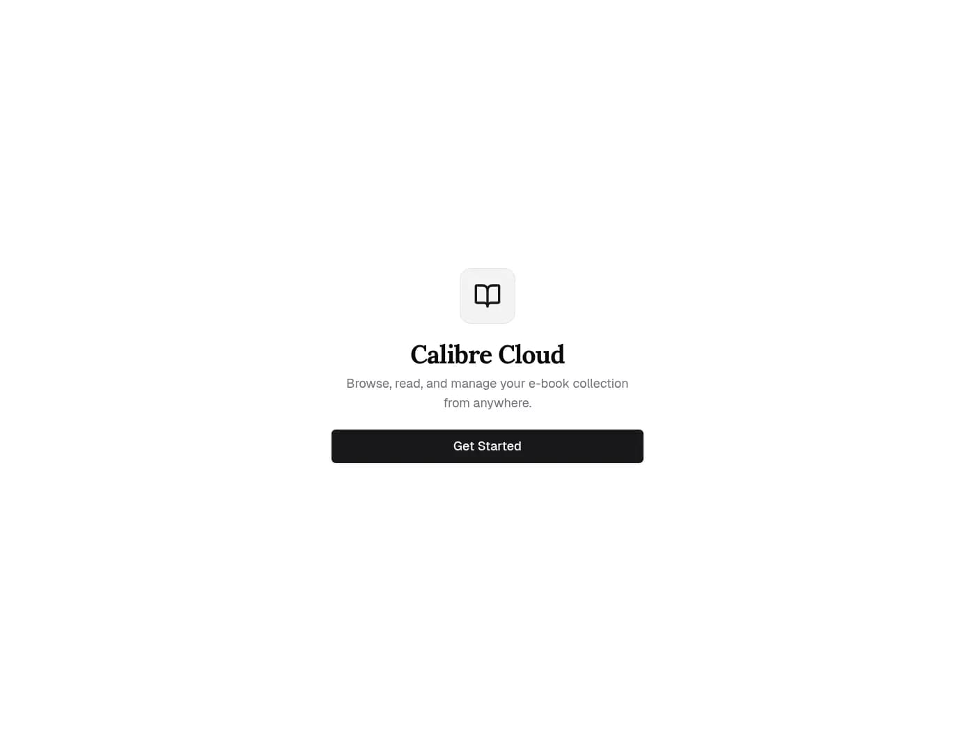 Calibre Cloud Server
