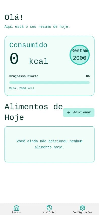 Caloria Diário App