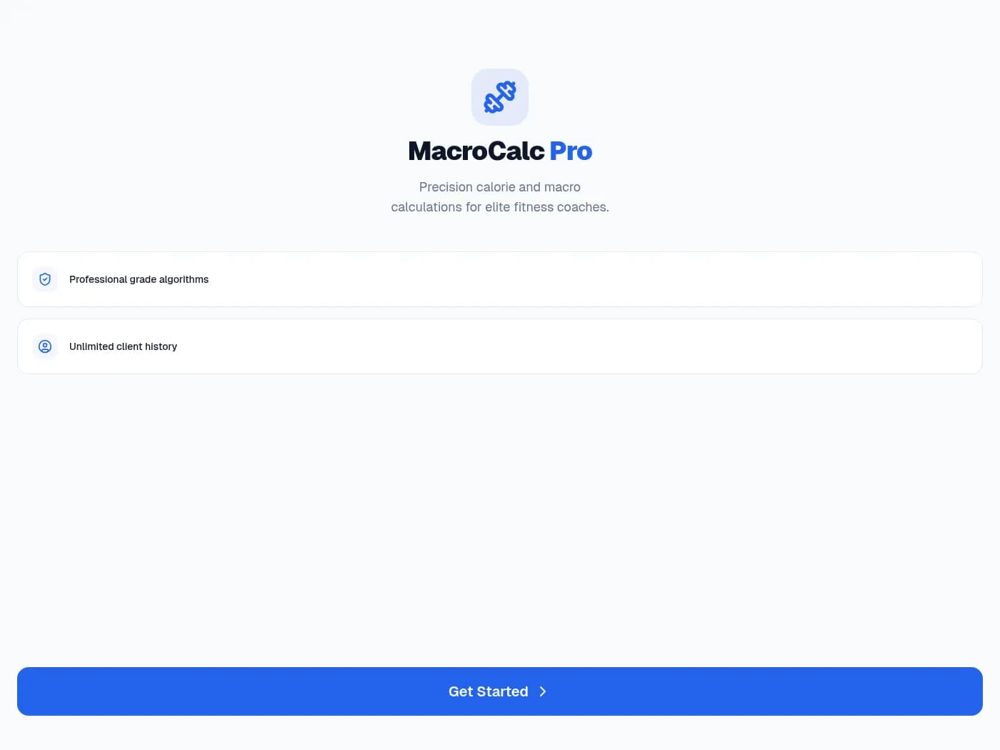 Calorie Macro Calculator Pro