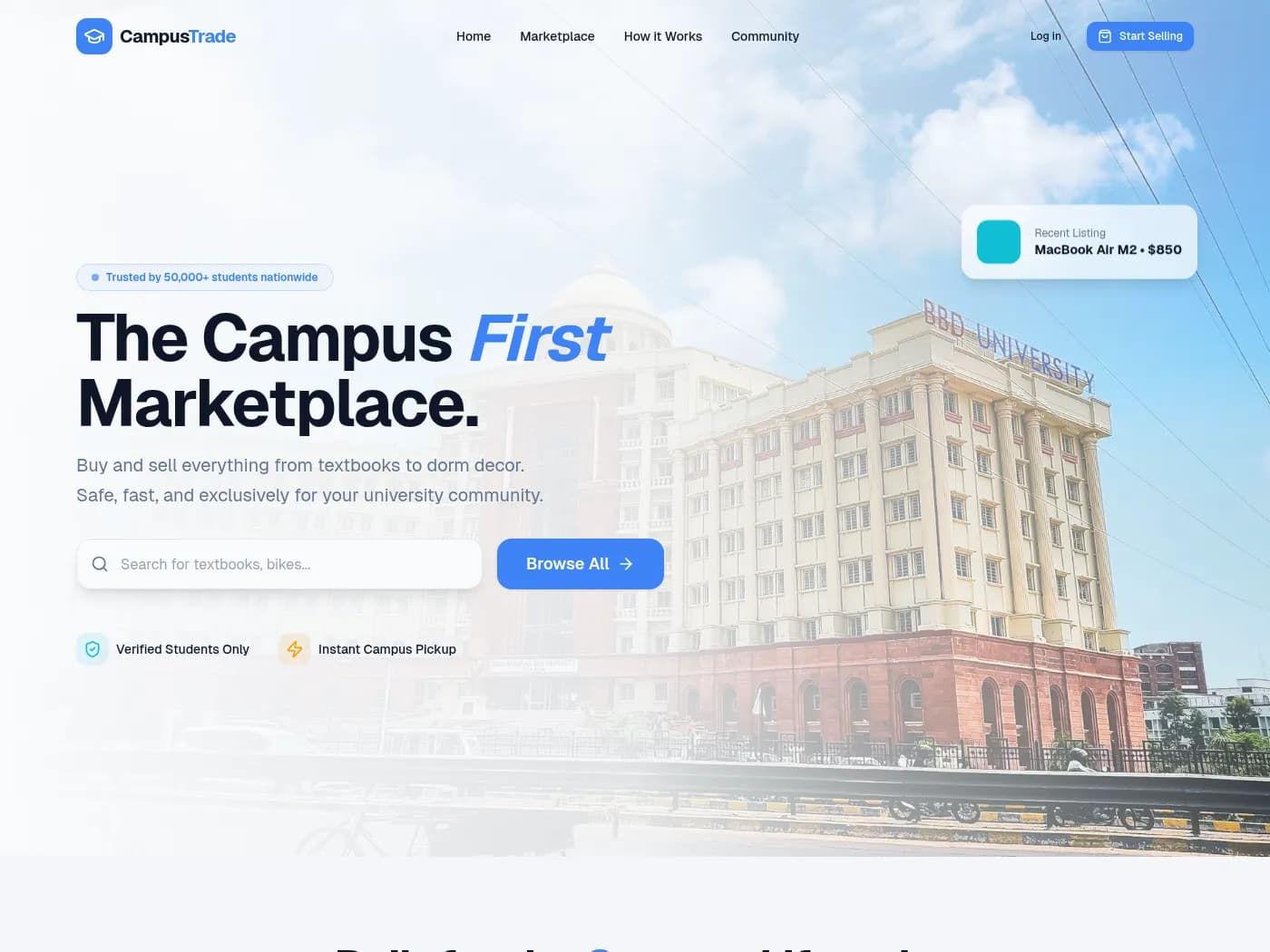 Campus Trade Landing