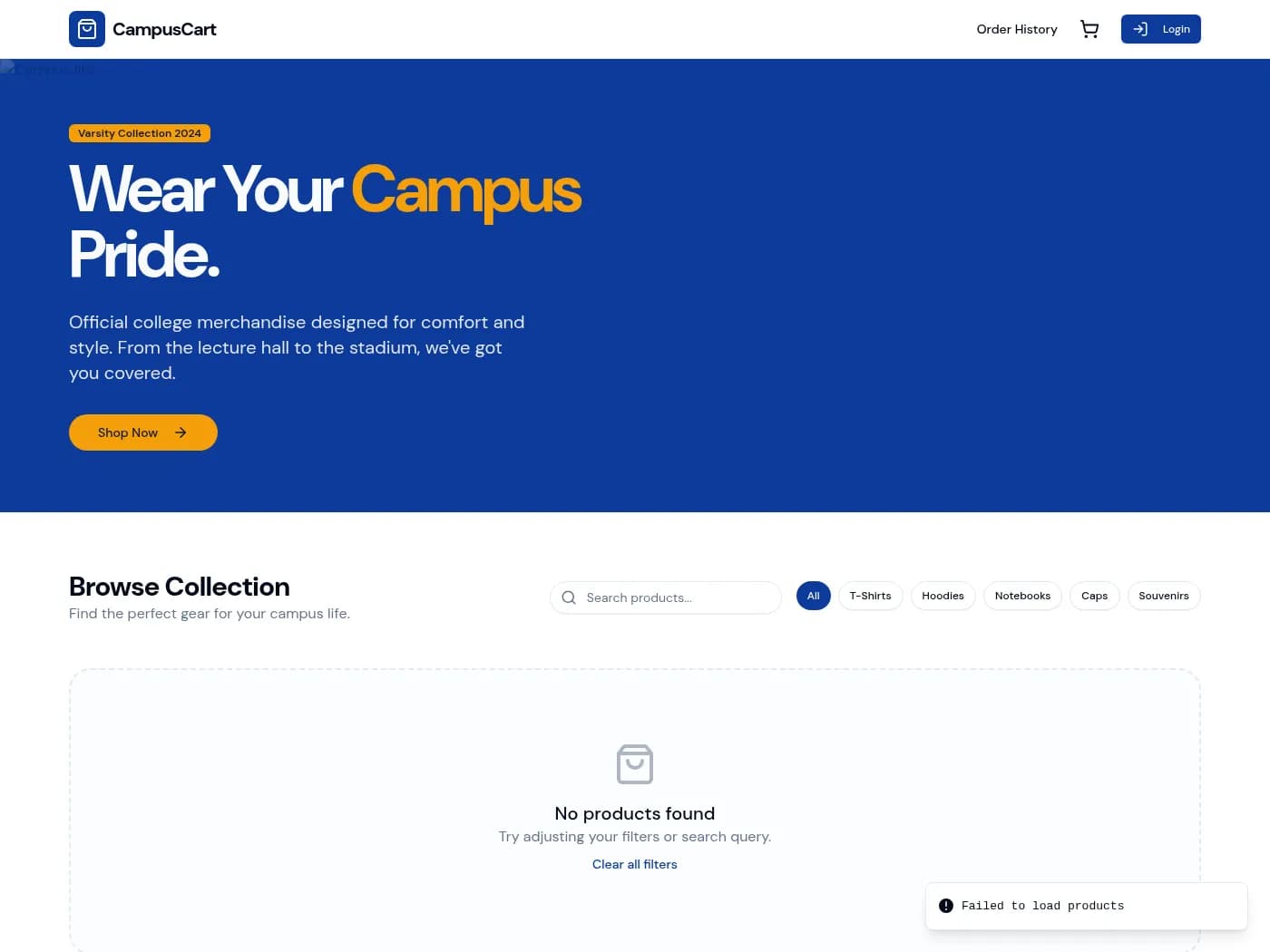 CampusCart E-Commerce Platform
