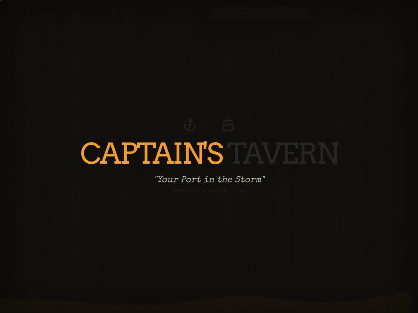 Captain's Tavern Site