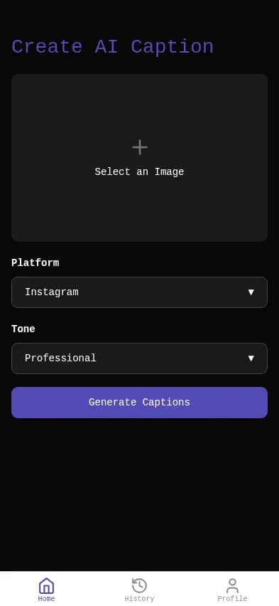 CaptionAI Mobile