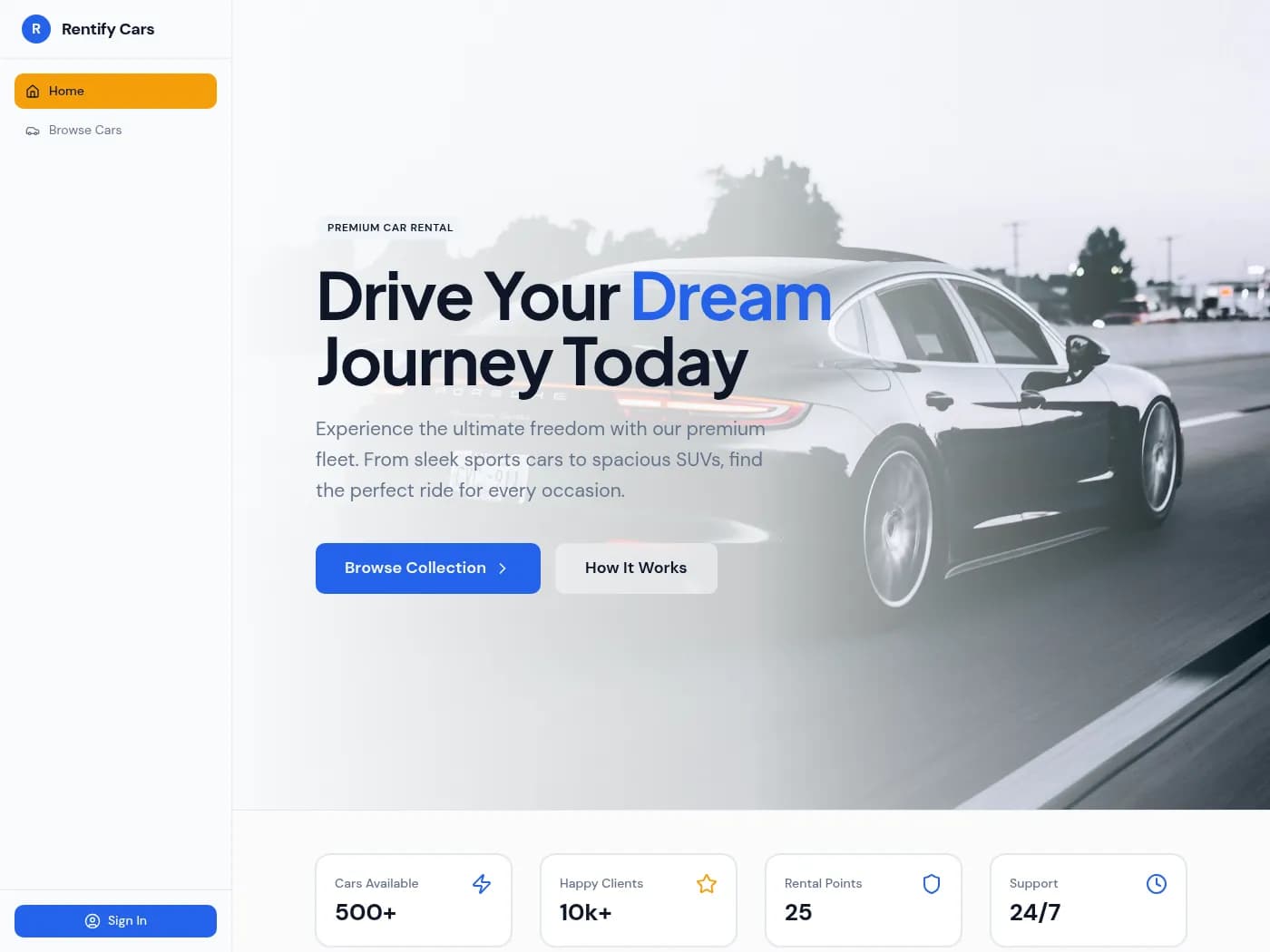 Rentify Cars