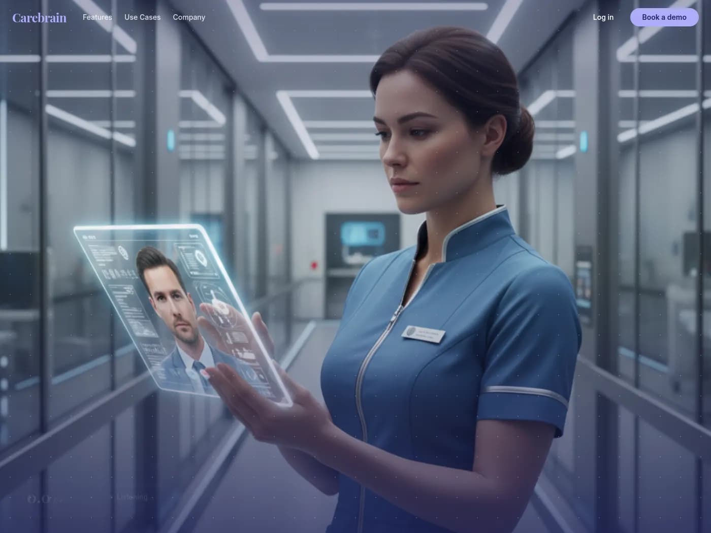 Carebrain Cinematic 3D Site