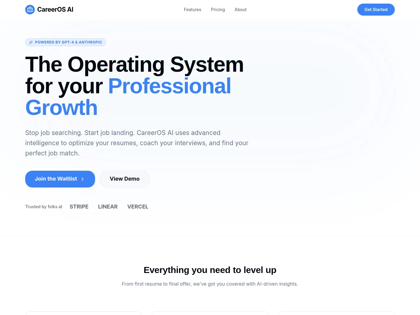 CareerOS AI Suite