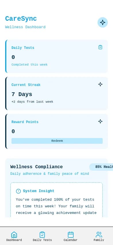 CareSync Teen Wellness