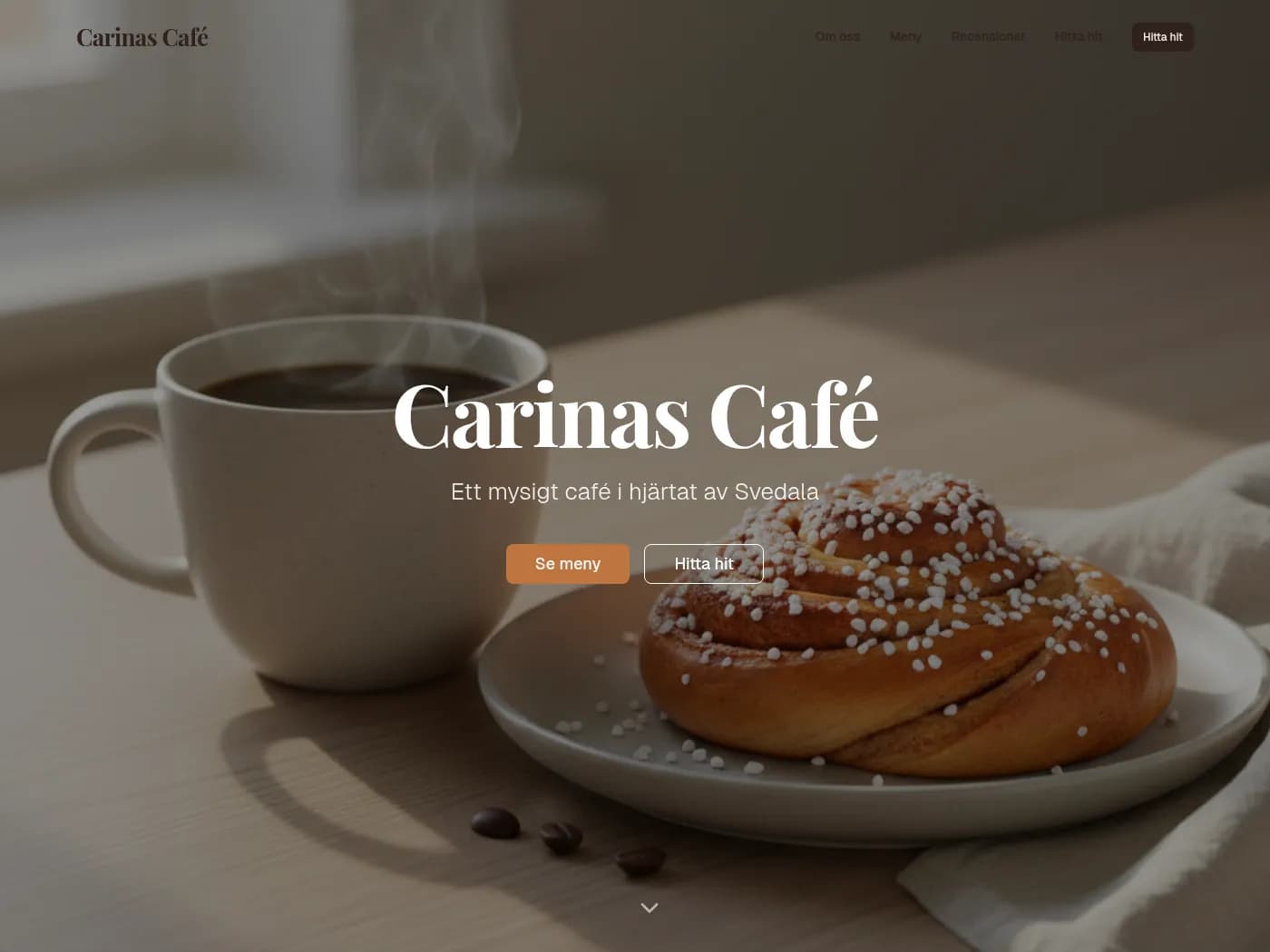 Carinas Café Web