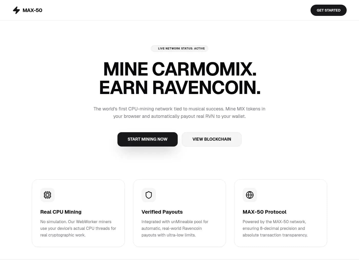 Carmomix Mining Network