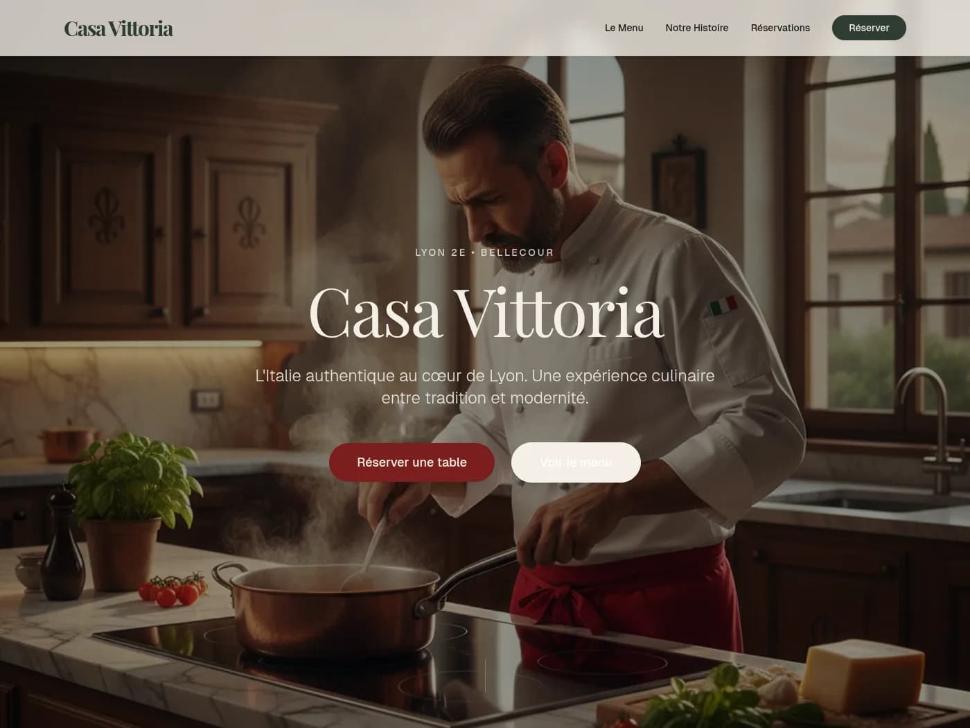Casa Vittoria Web Experience