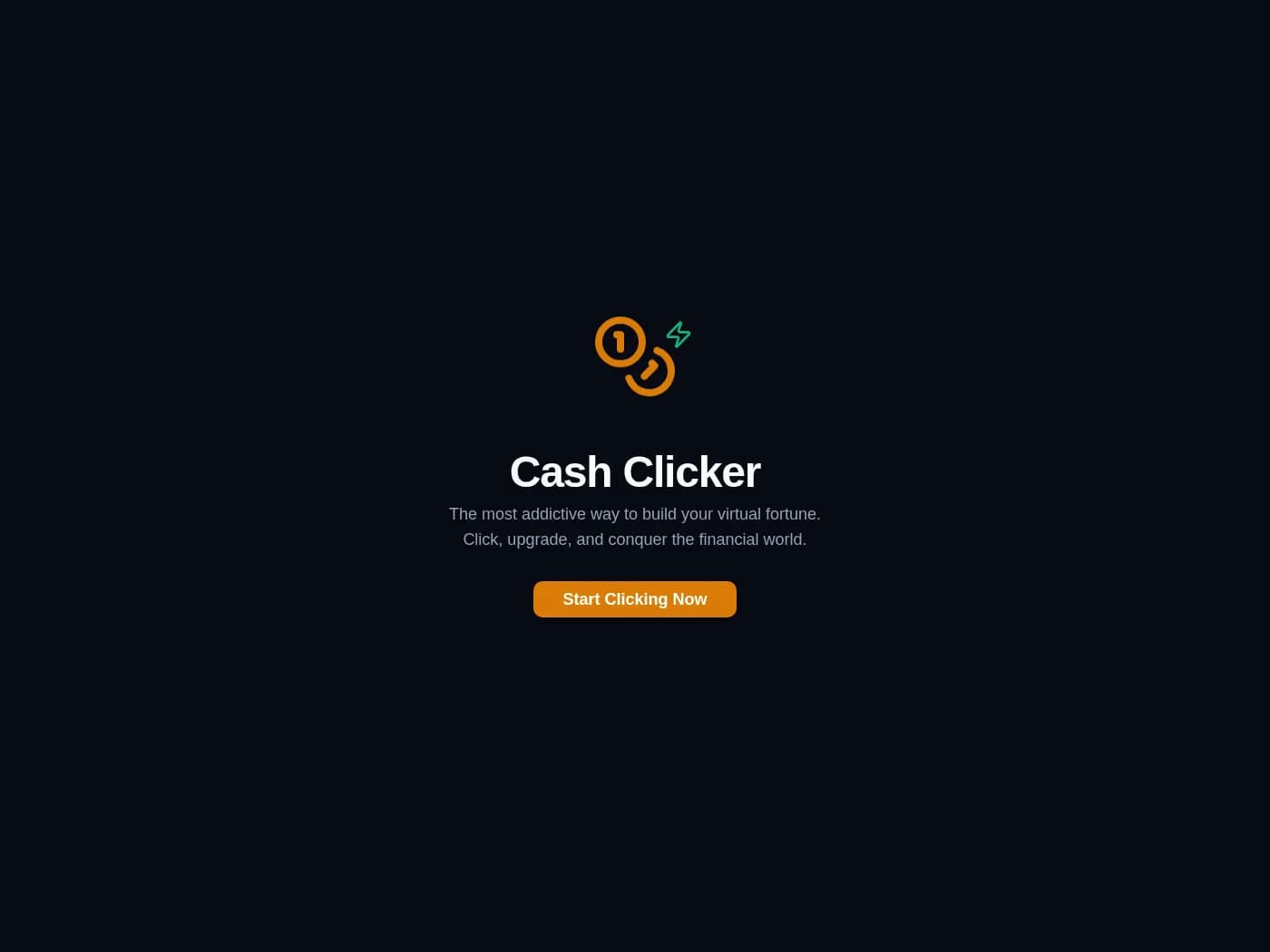 Cash Clicker Game