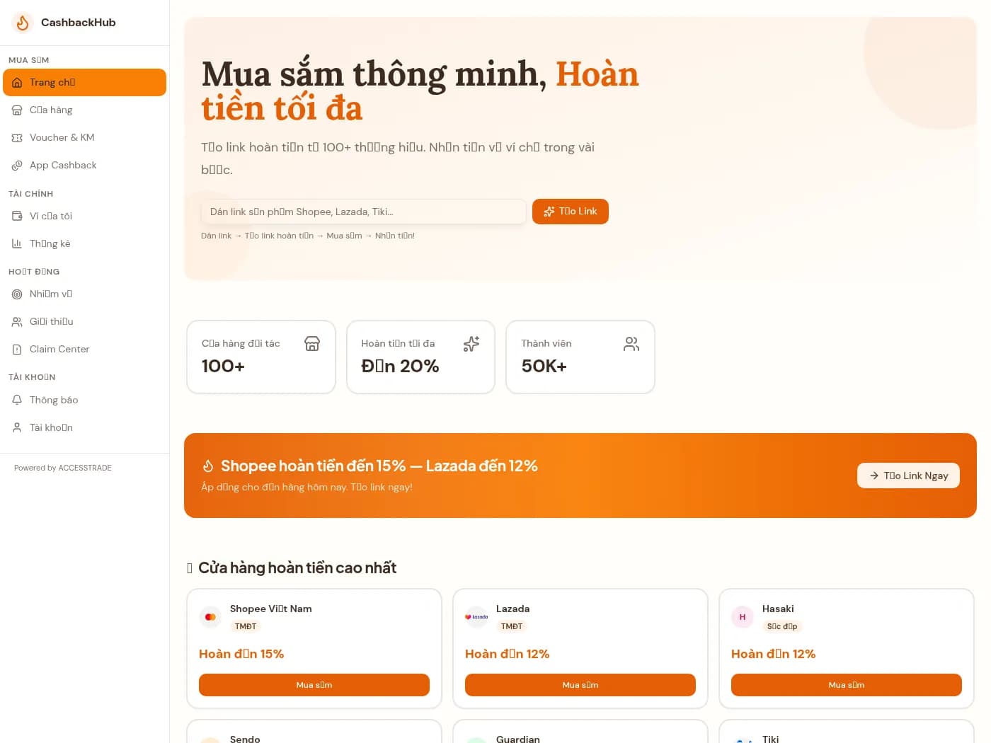 CashbackHub Pro