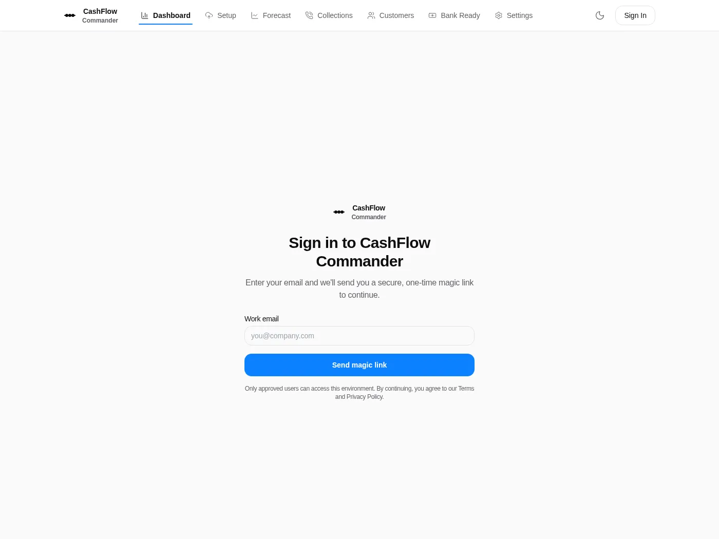 CashFlow Commander