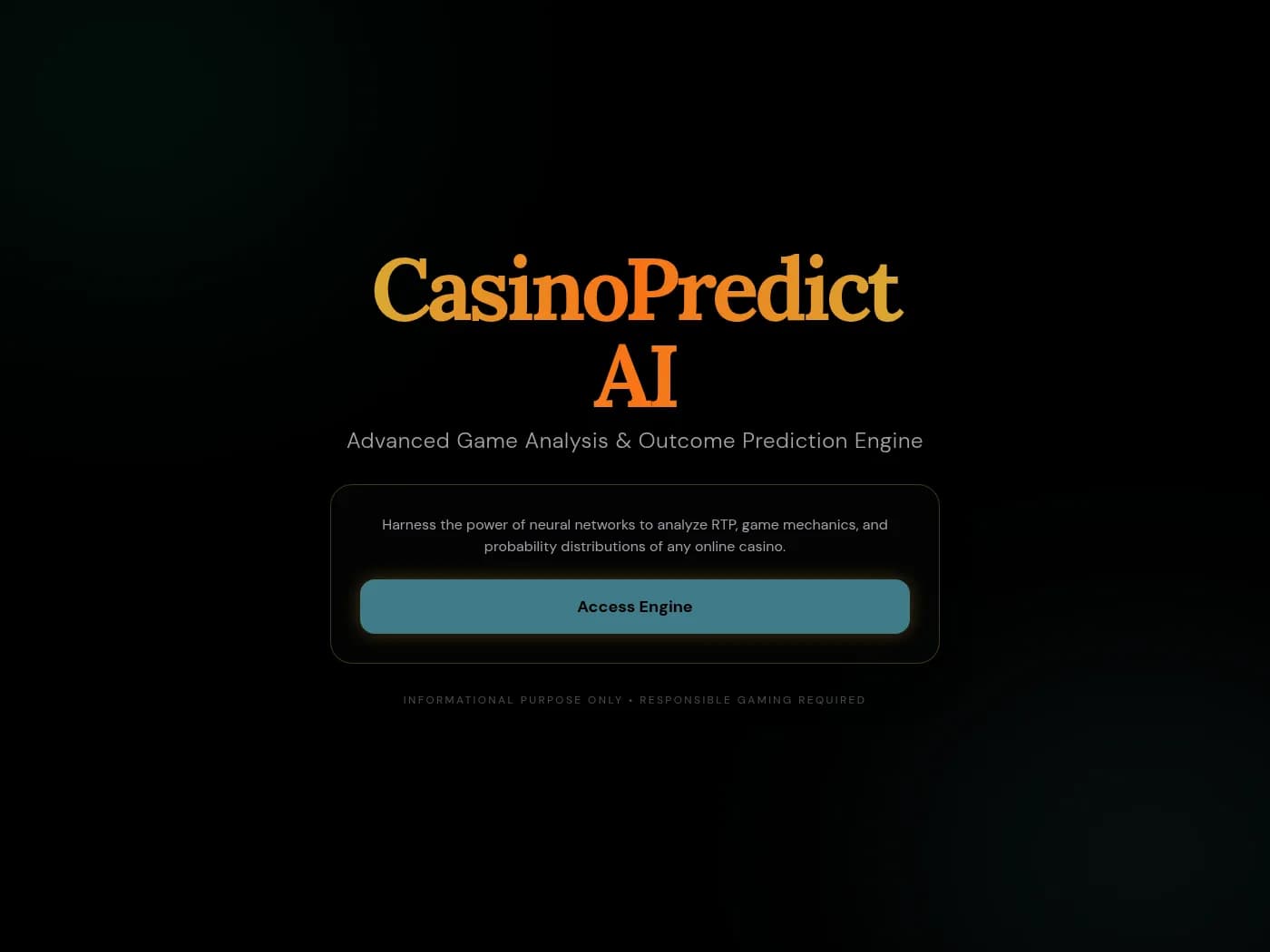 CasinoPredict AI