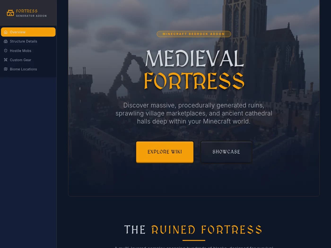 Medieval Fortress Generator