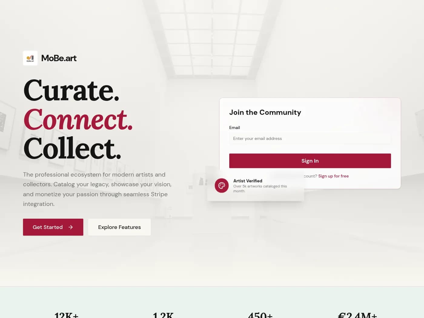 CatalogIt Art Portfolio & Marketplace
