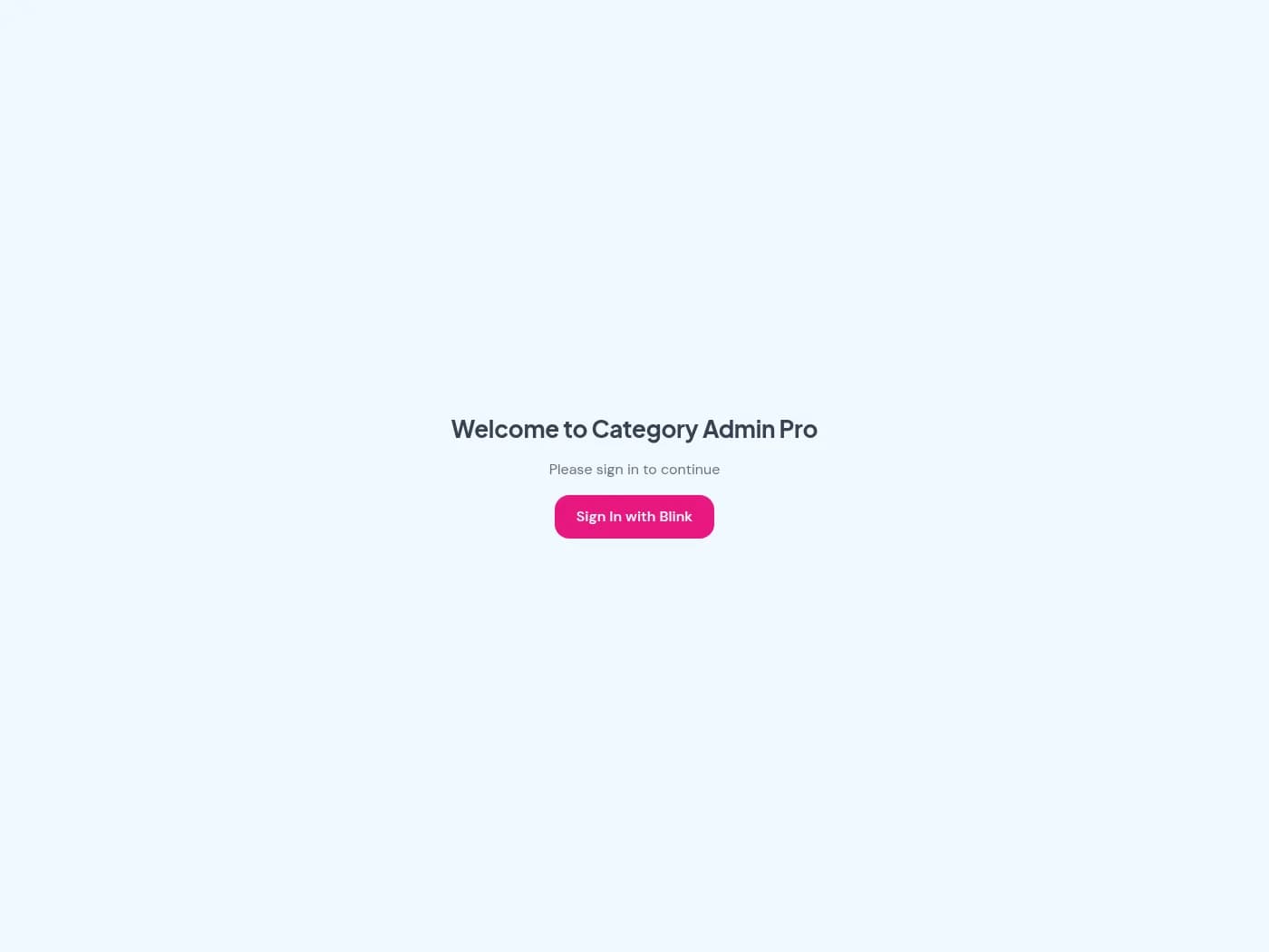 Project Category Admin Pro