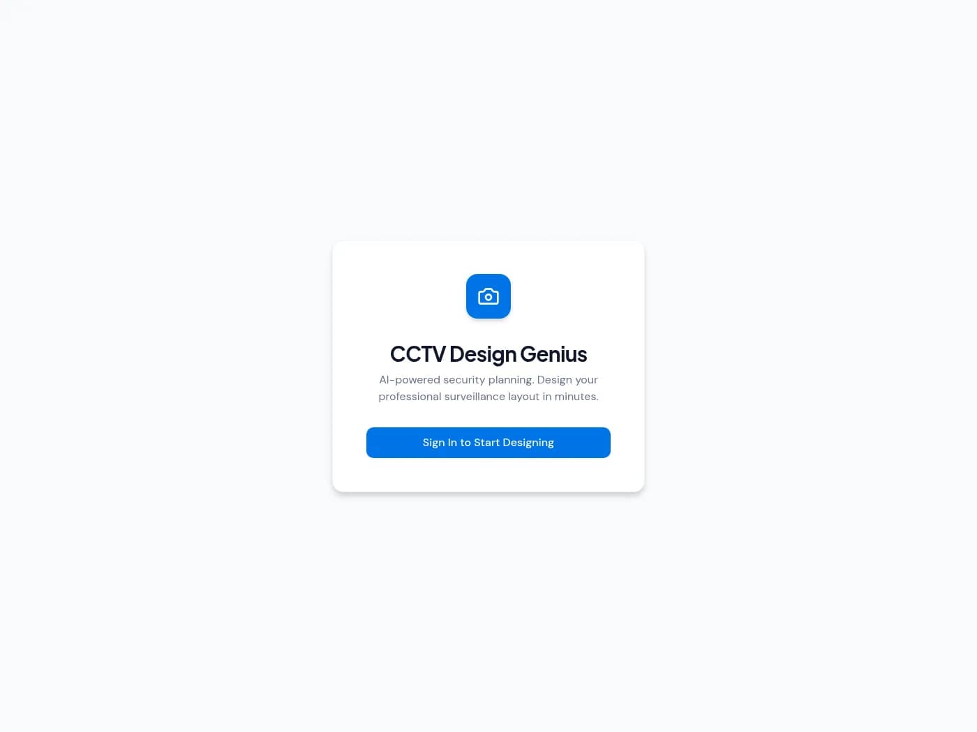 CCTV Design Genius