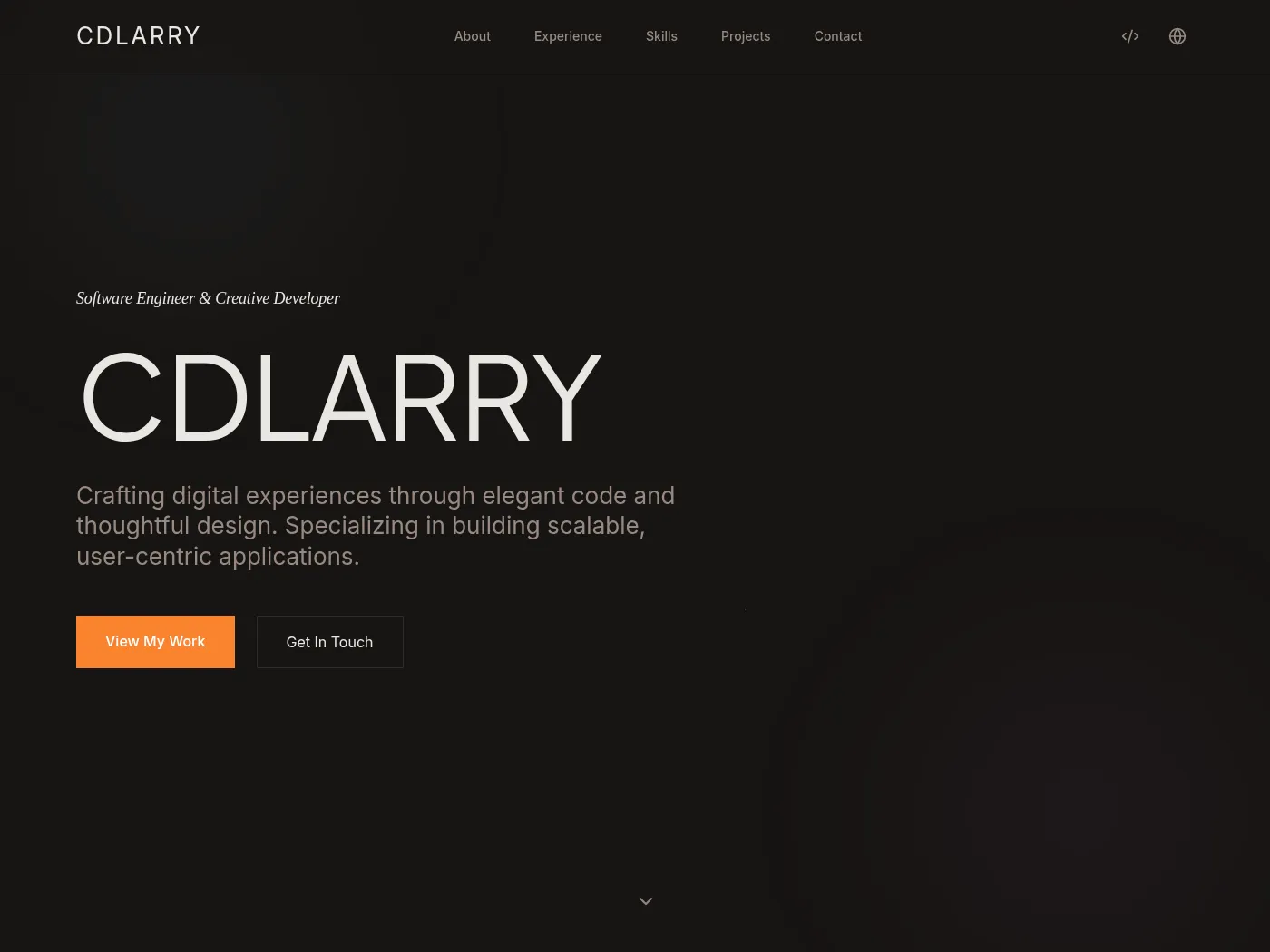 CdLarry Portfolio Clone