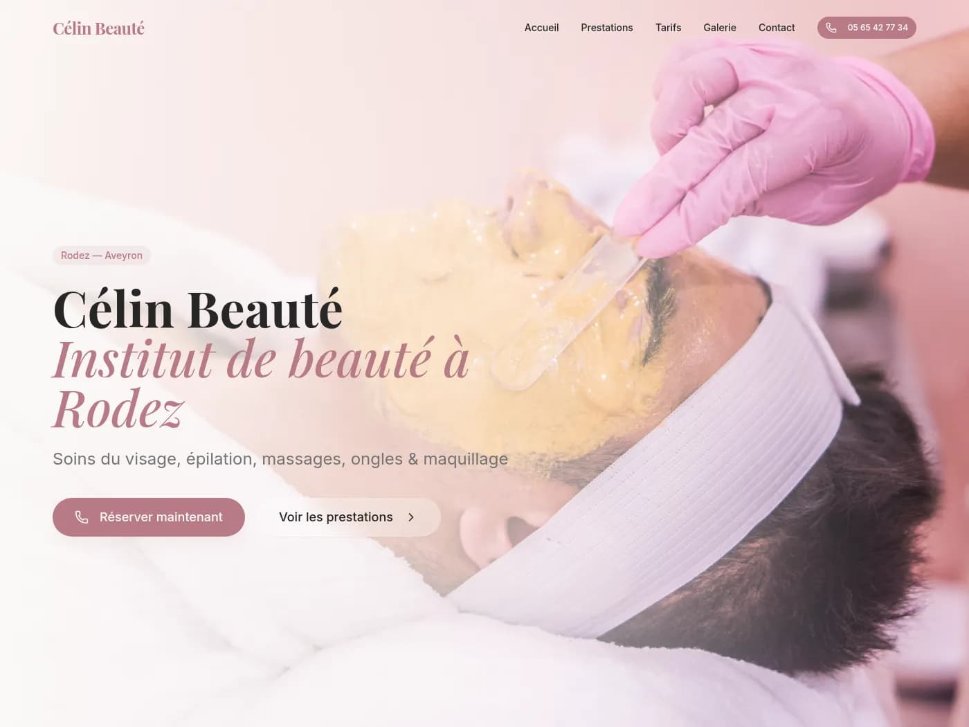 Célin Beauté Vitrine