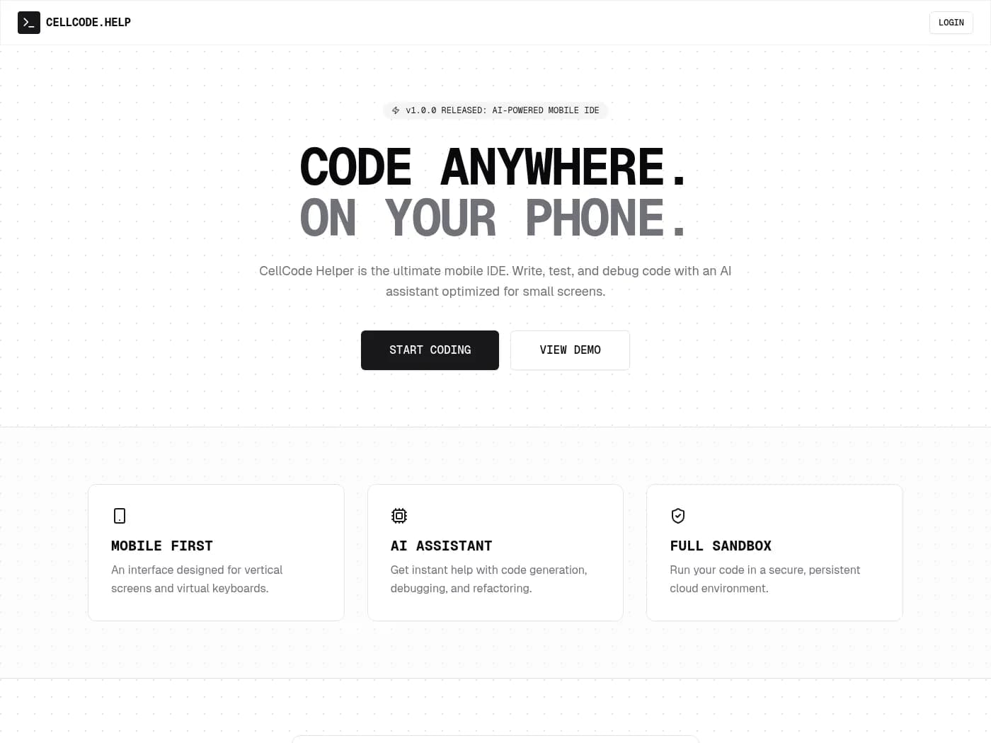 CellCode Helper