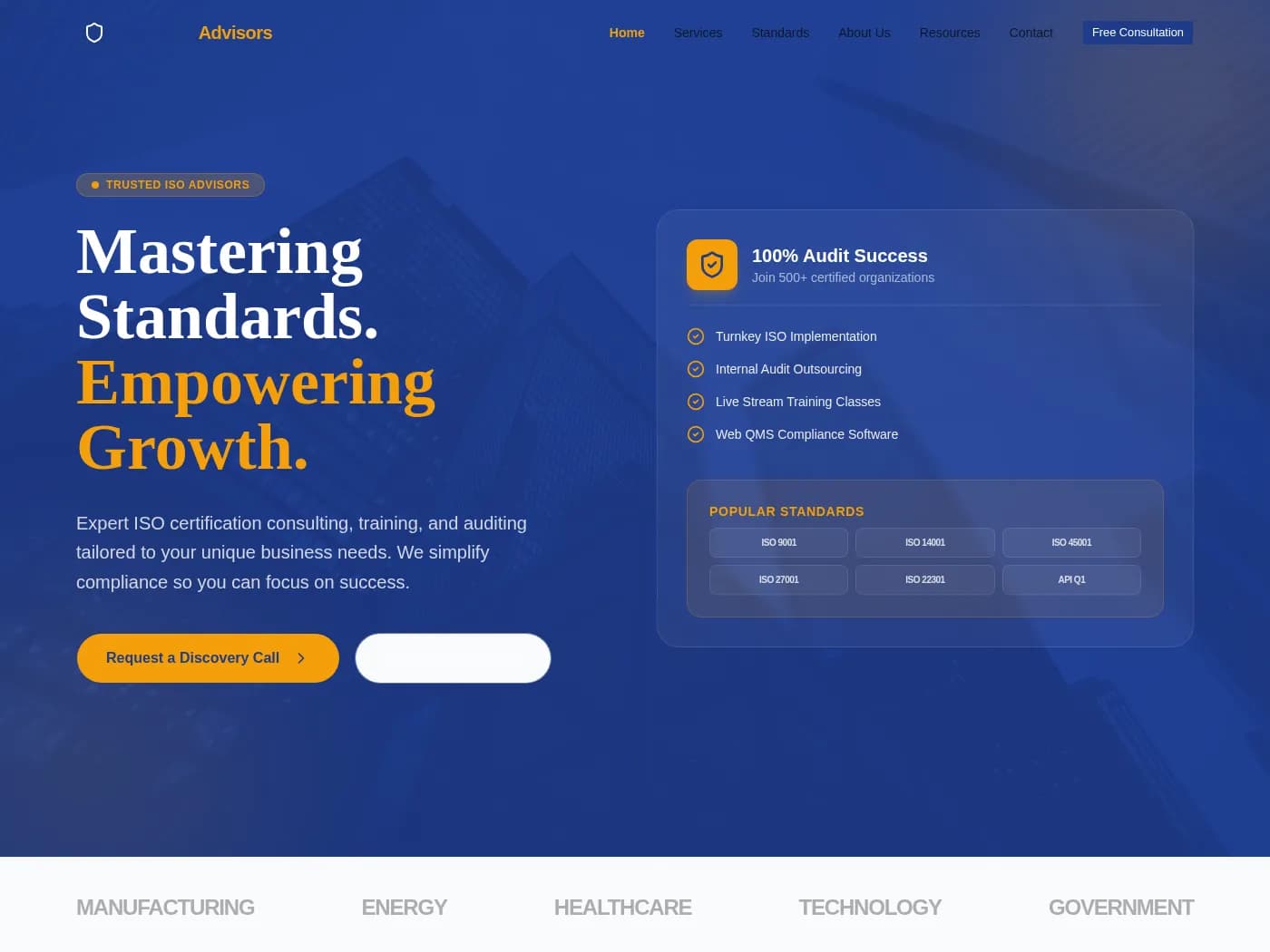 CertifyCX Advisors Site
