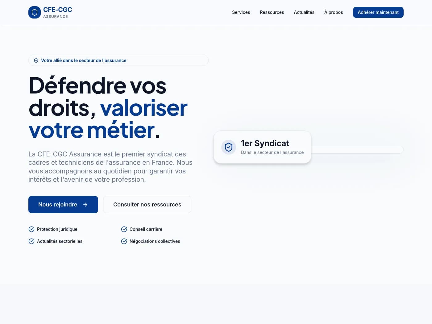 CFE CGC Assurance Page