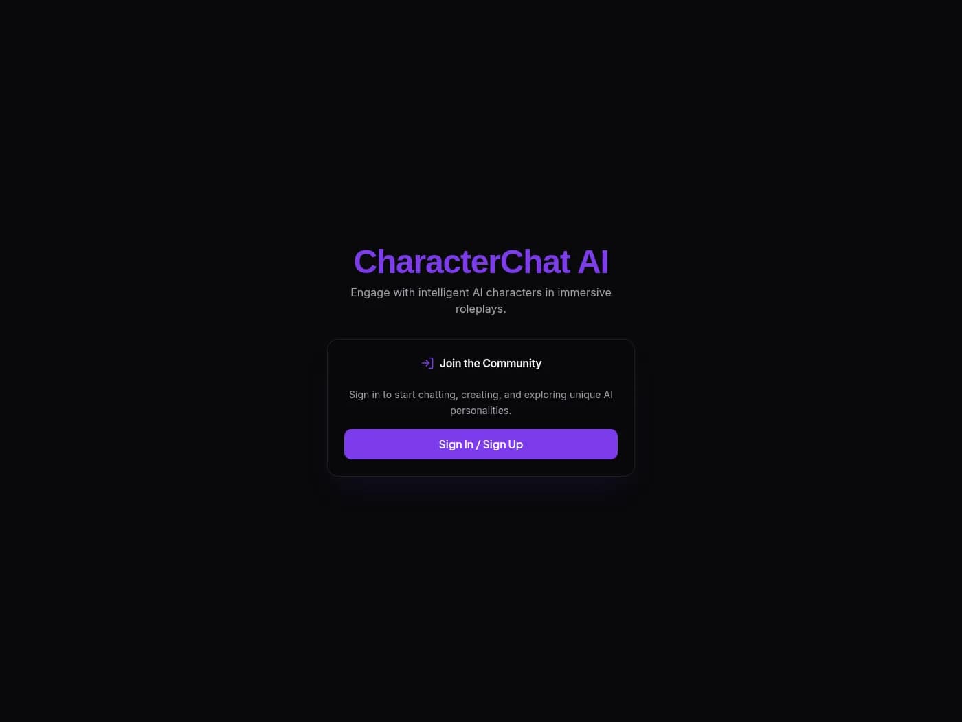 CharacterChat AI