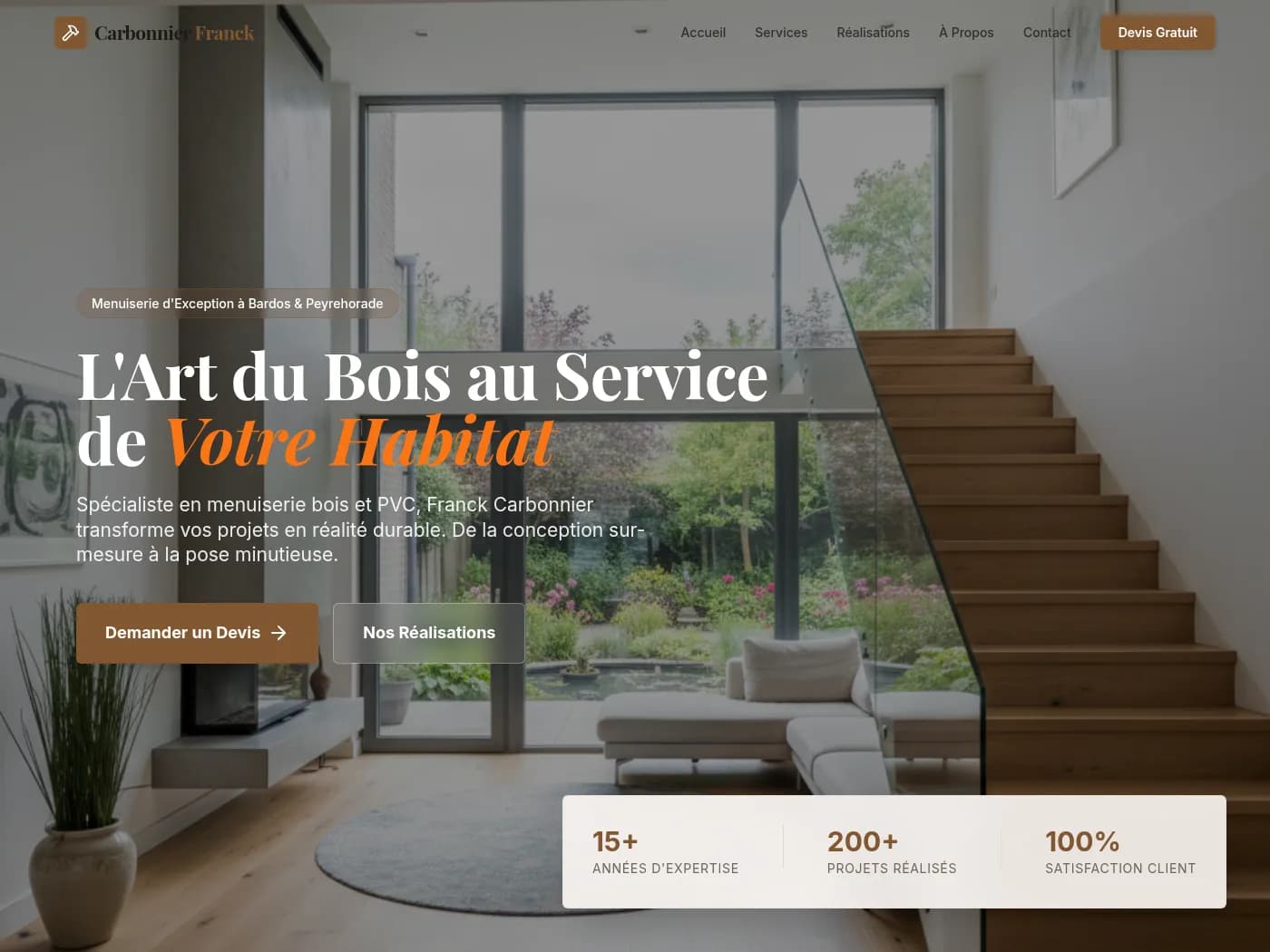 Charpentier Showcase Site