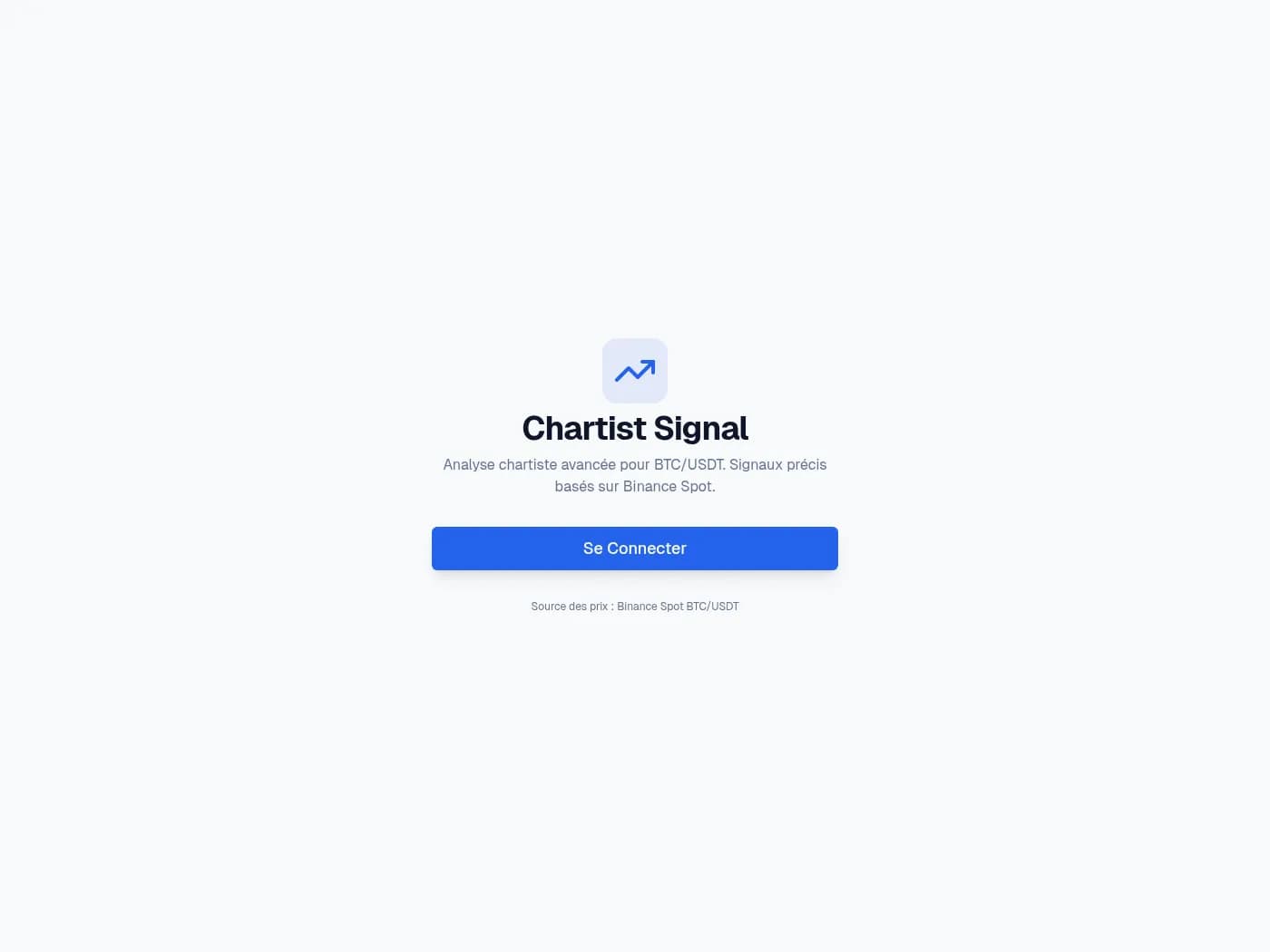 Chartist Signal Web App