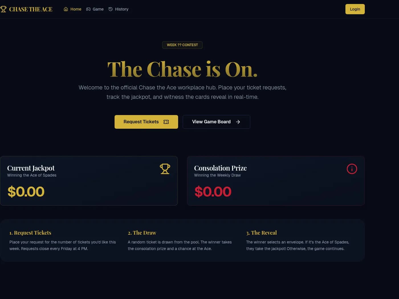 Chase the Ace Hub