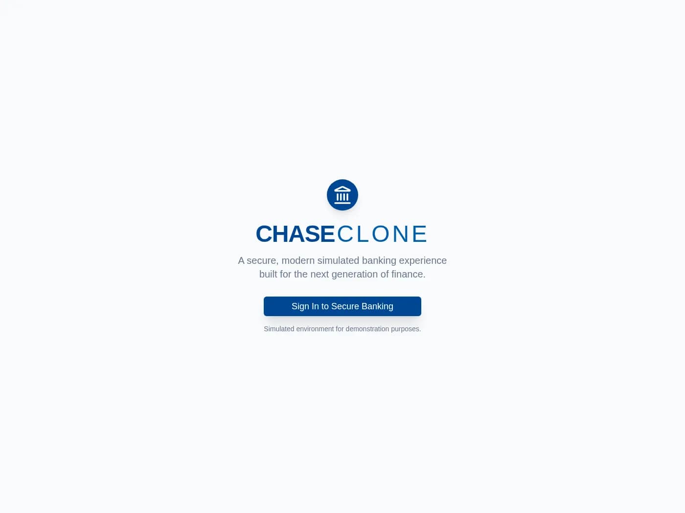 Chase Clone Bank